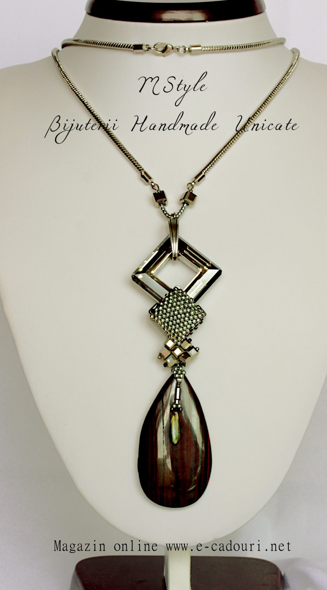 colier-lung-cristal-swarovski - Minina Handmade