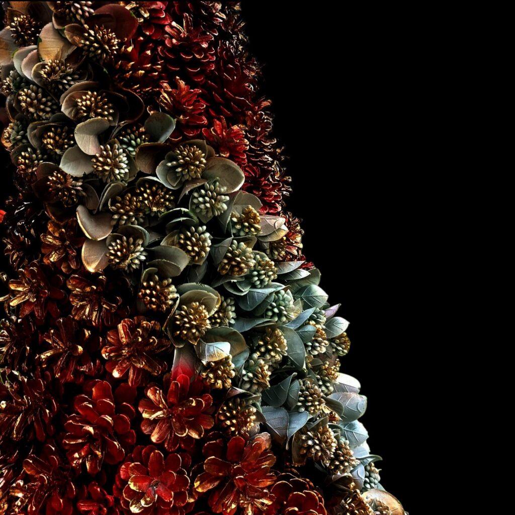 Alternativă brad Crăciun conuri pin 145 cm - Minina Handmade